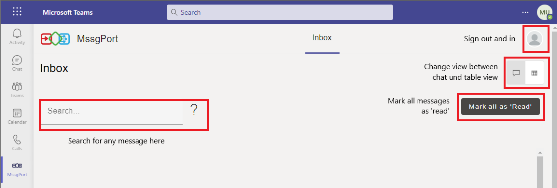 Get started – MssgPort